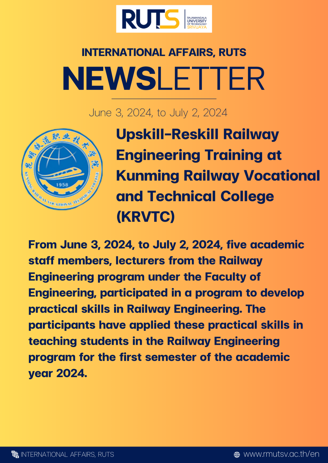 Rajamangala University of Technology Srivijaya RUTS